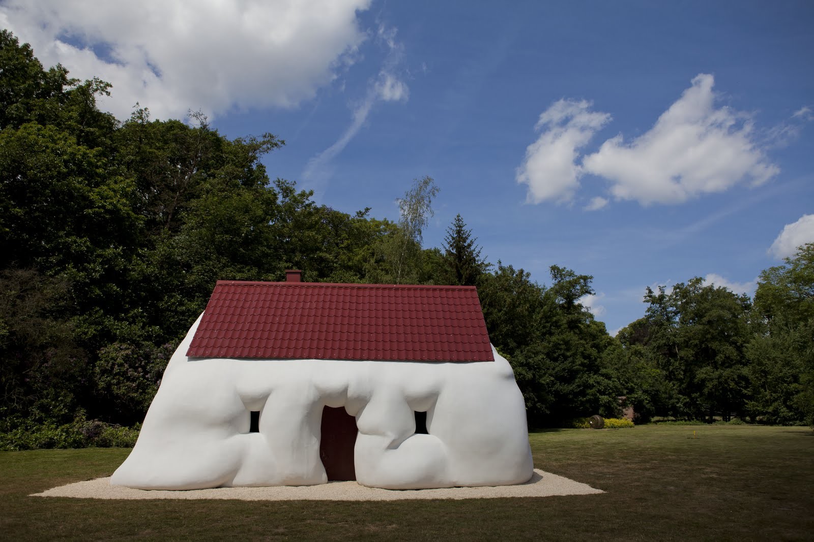 Looking at Erwin Wurm’s Fat Cars will make you laugh