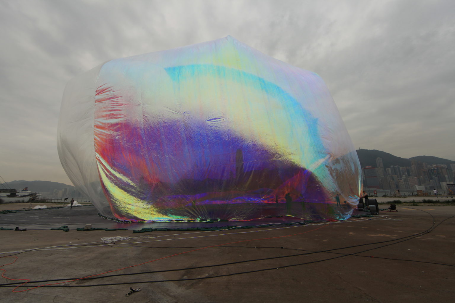 Giant balloons occupy Hong Kong’s West Kowloon – Massive inflatable ...