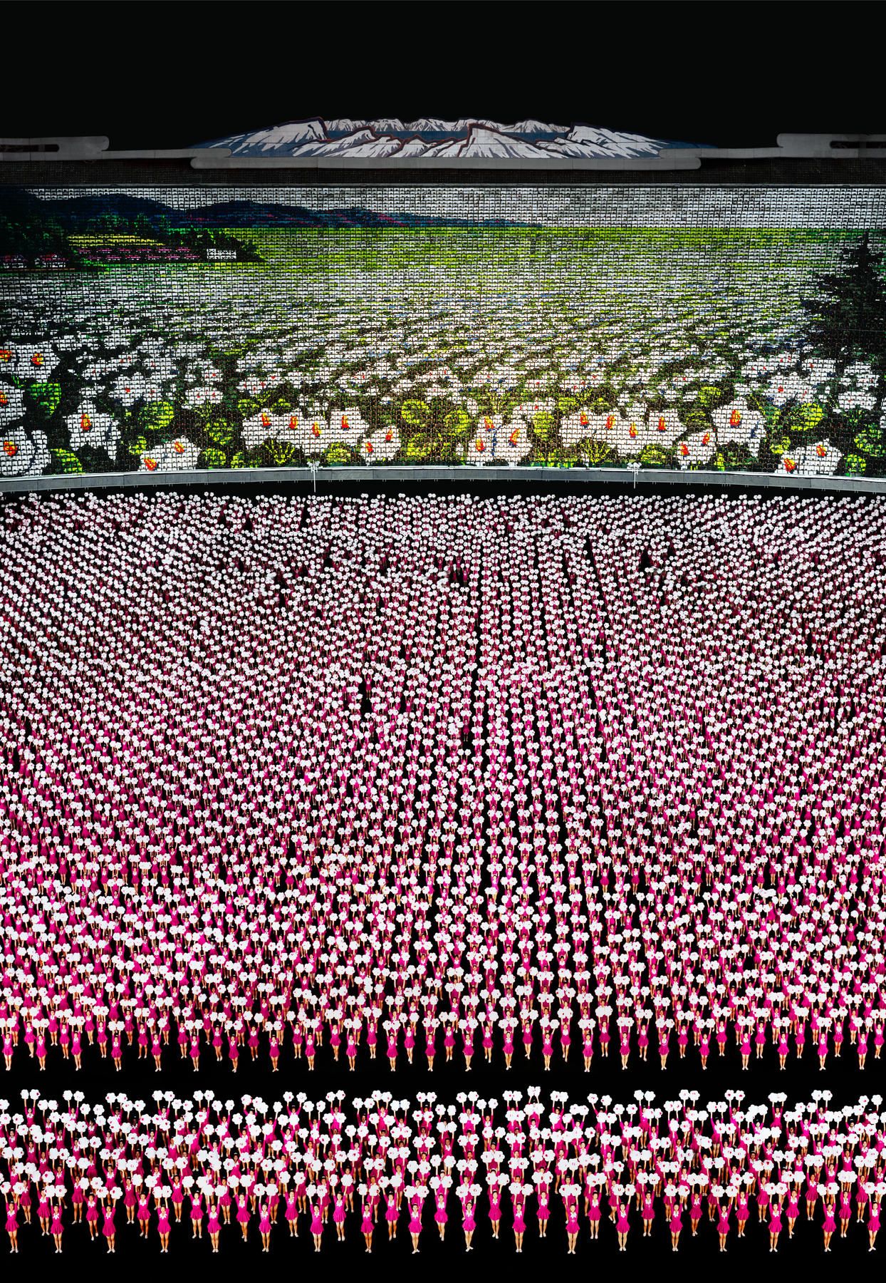 Andreas Gursky’s sensational photos of North Korea’s mass games