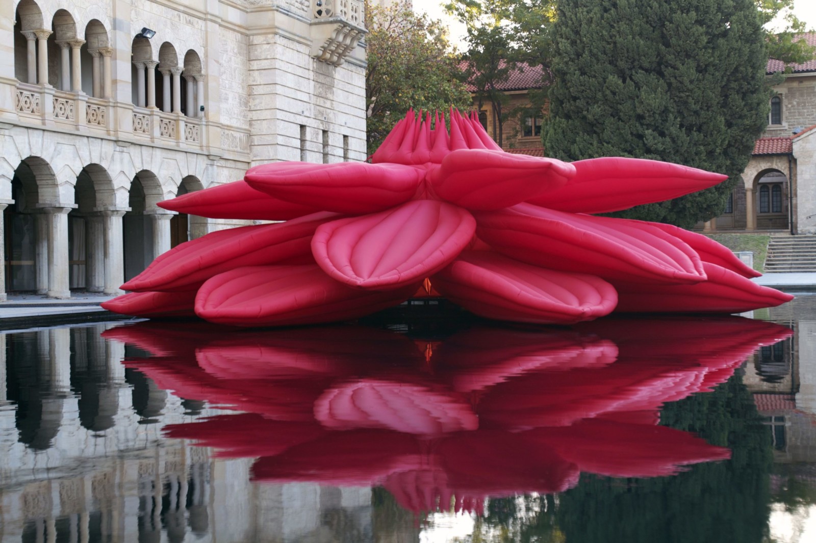 Choi Jeong Hwa’s gigantic breathing lotus flowers