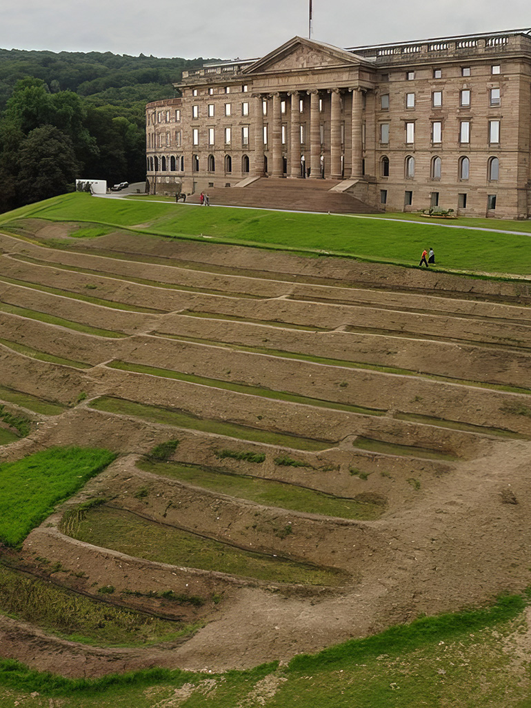 All three of Maya Lin’s Wave Fields