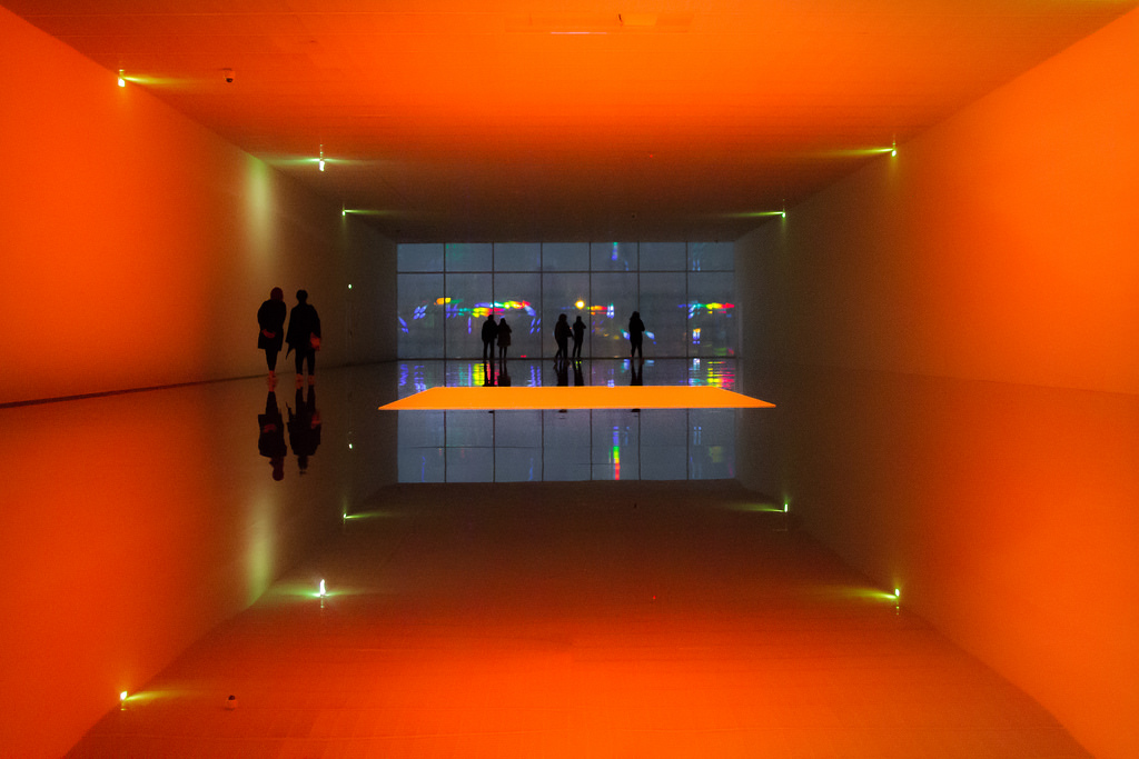 What are Kimsooja’s rainbow rooms all about?