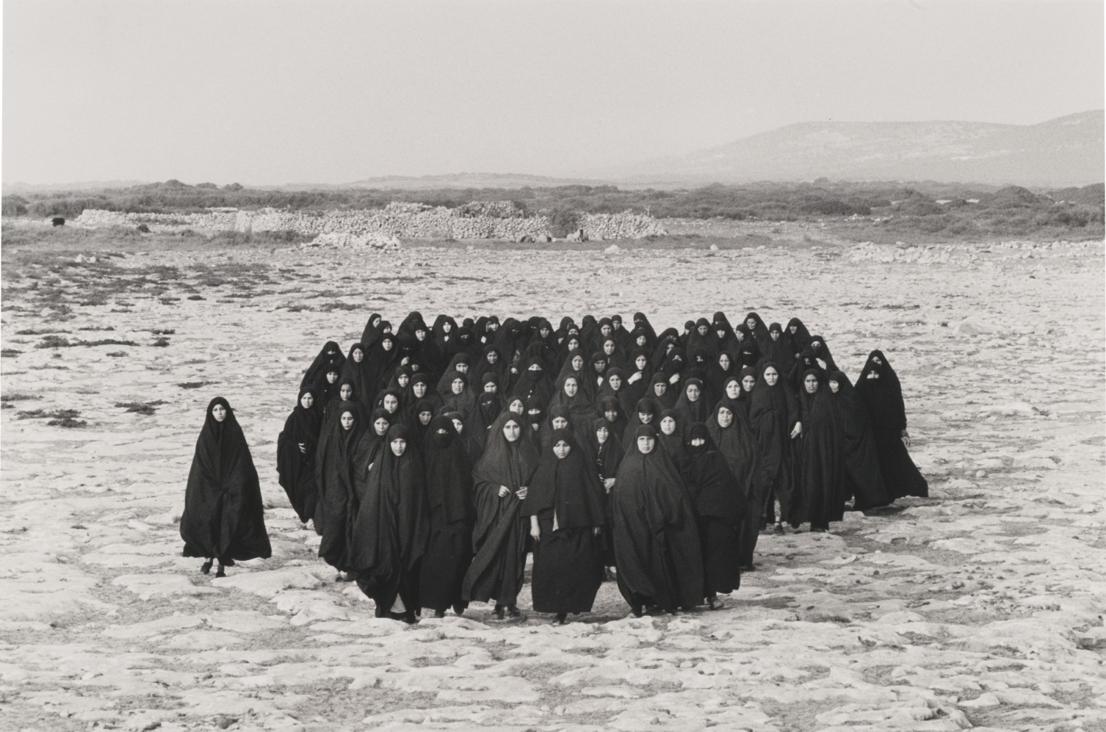 Shirin Neshat’s Rapture – Veiled women in traditional Islamic attire