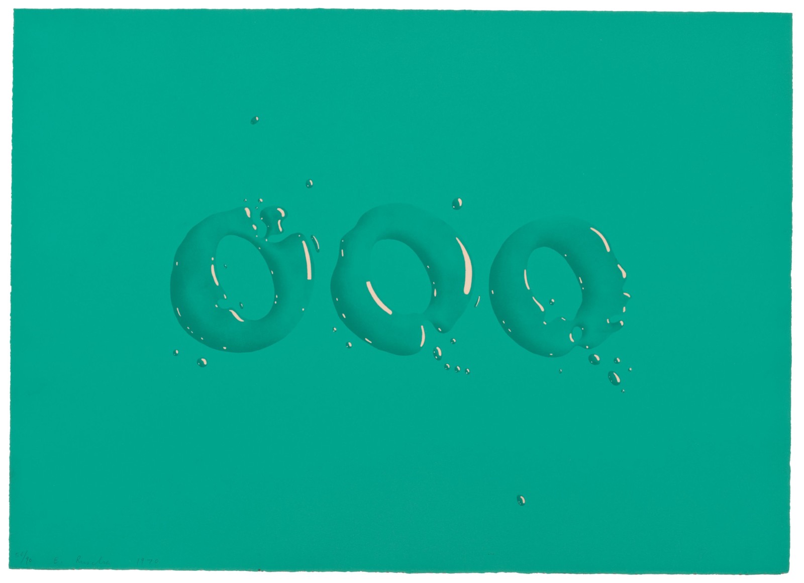 At 78 years old, Ed Ruscha has perfected his artistic skills