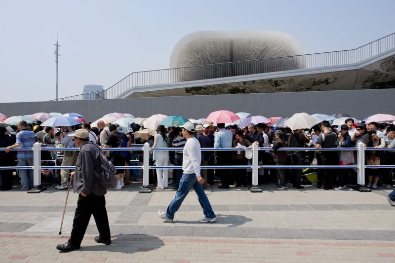 This was Thomas Heatherwick’s UK Pavilion in Shanghai