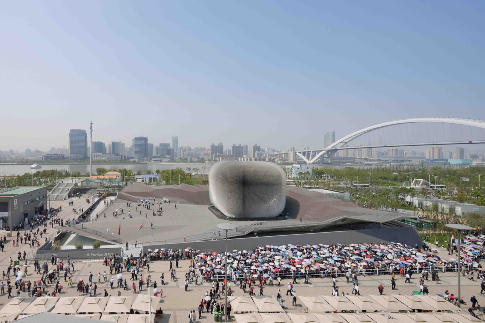 This was Thomas Heatherwick’s UK Pavilion in Shanghai