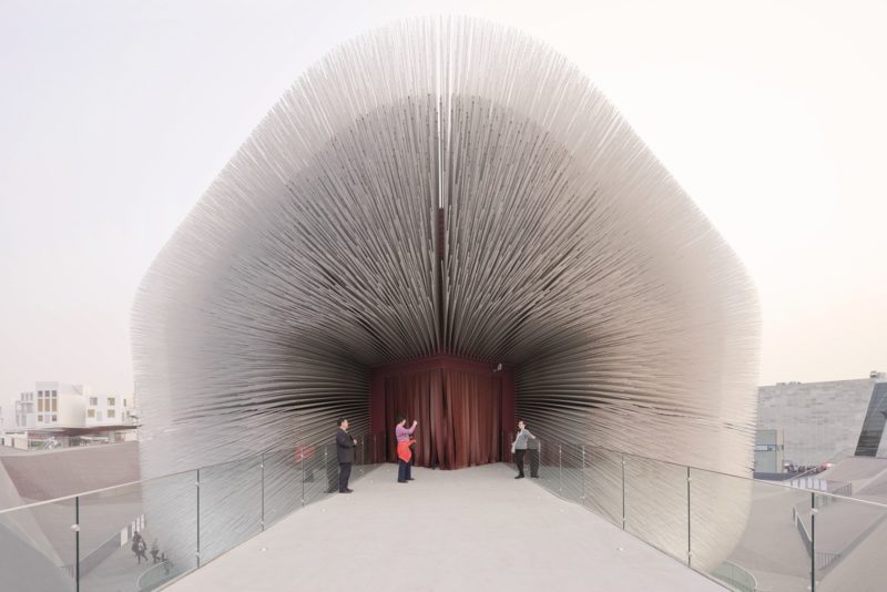 This was Thomas Heatherwick’s UK Pavilion in Shanghai