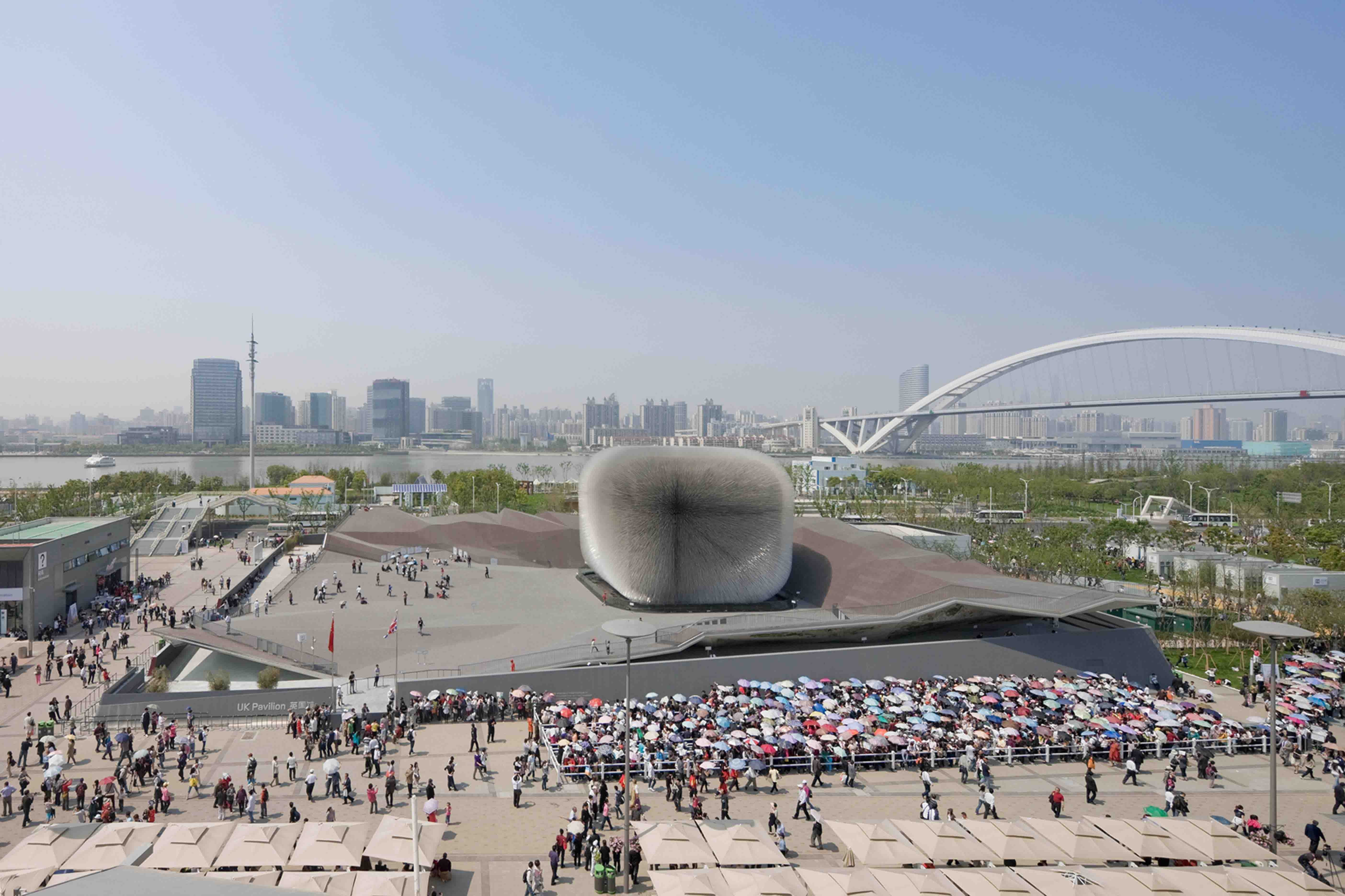 This was Thomas Heatherwick’s UK Pavilion in Shanghai