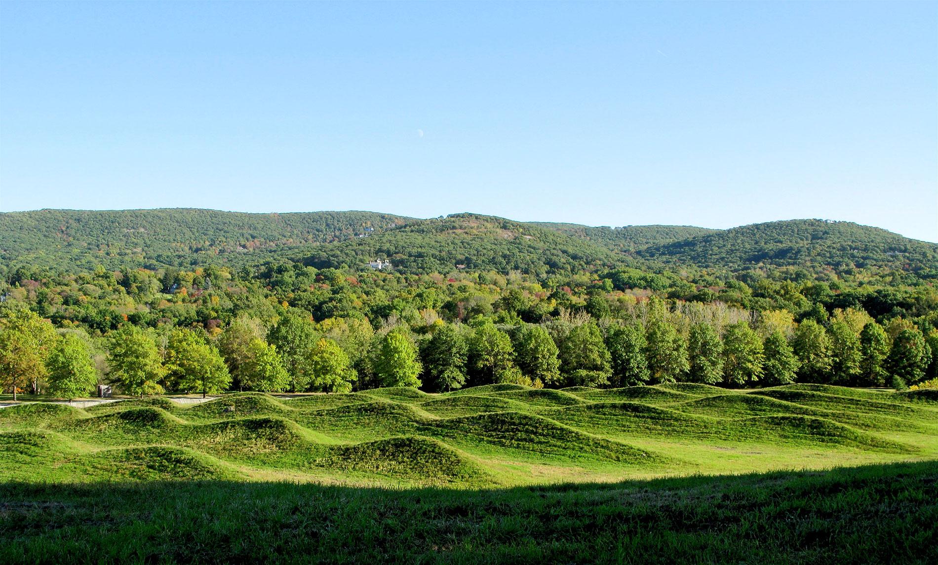 All three of Maya Lin’s Wave Fields
