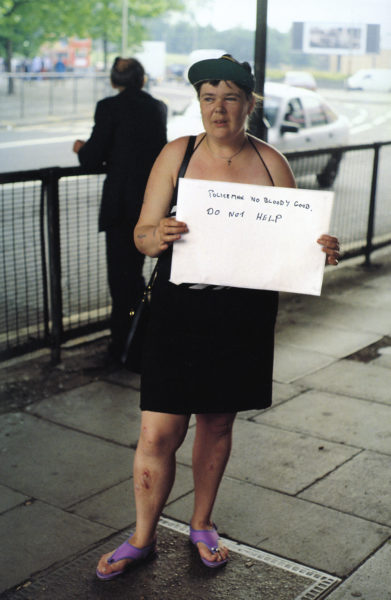 What did Gillian Wearing’s Signs say?