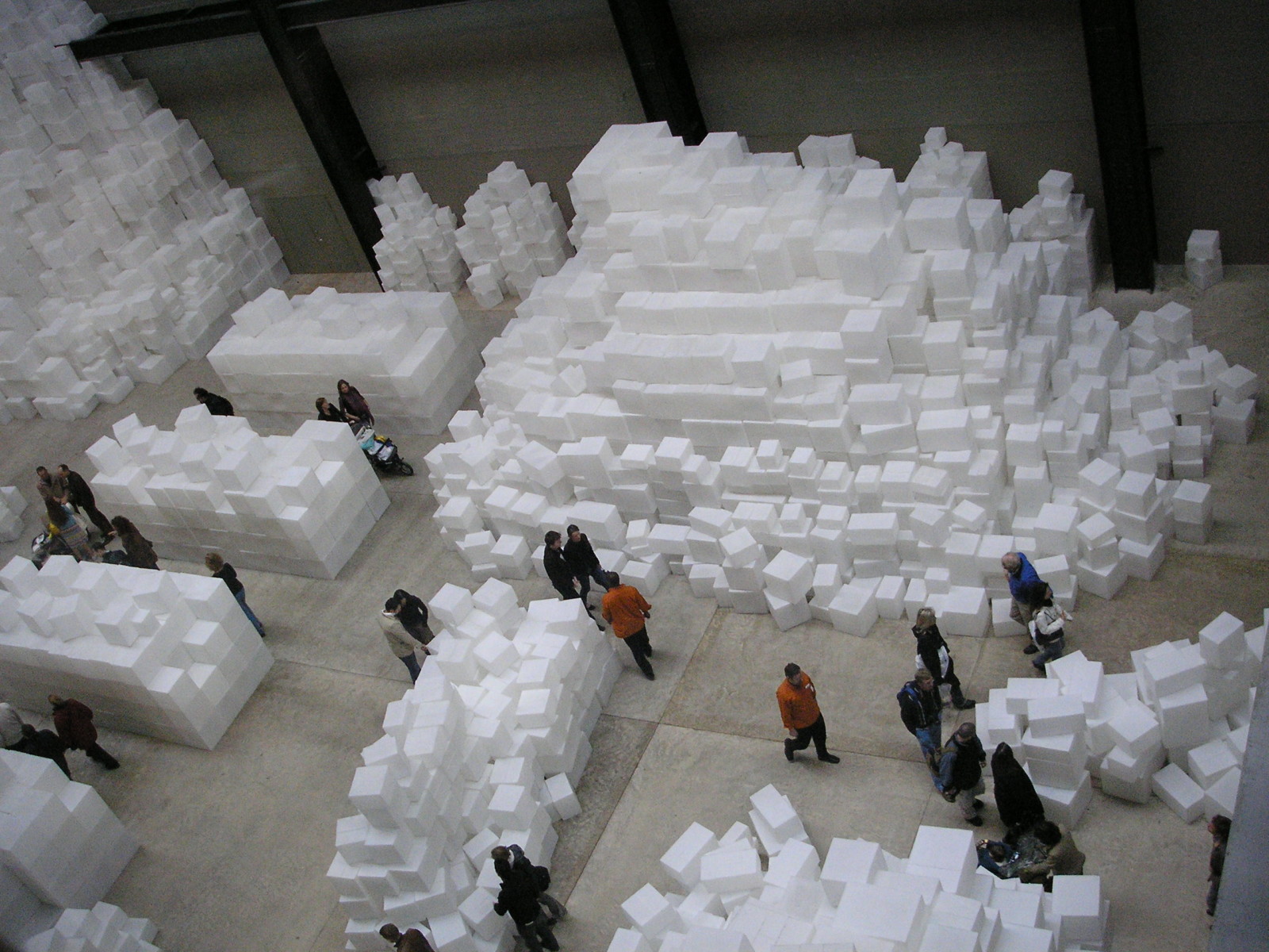 Rachel Whiteread’s 14,000 white cubes at Tate – Embankment