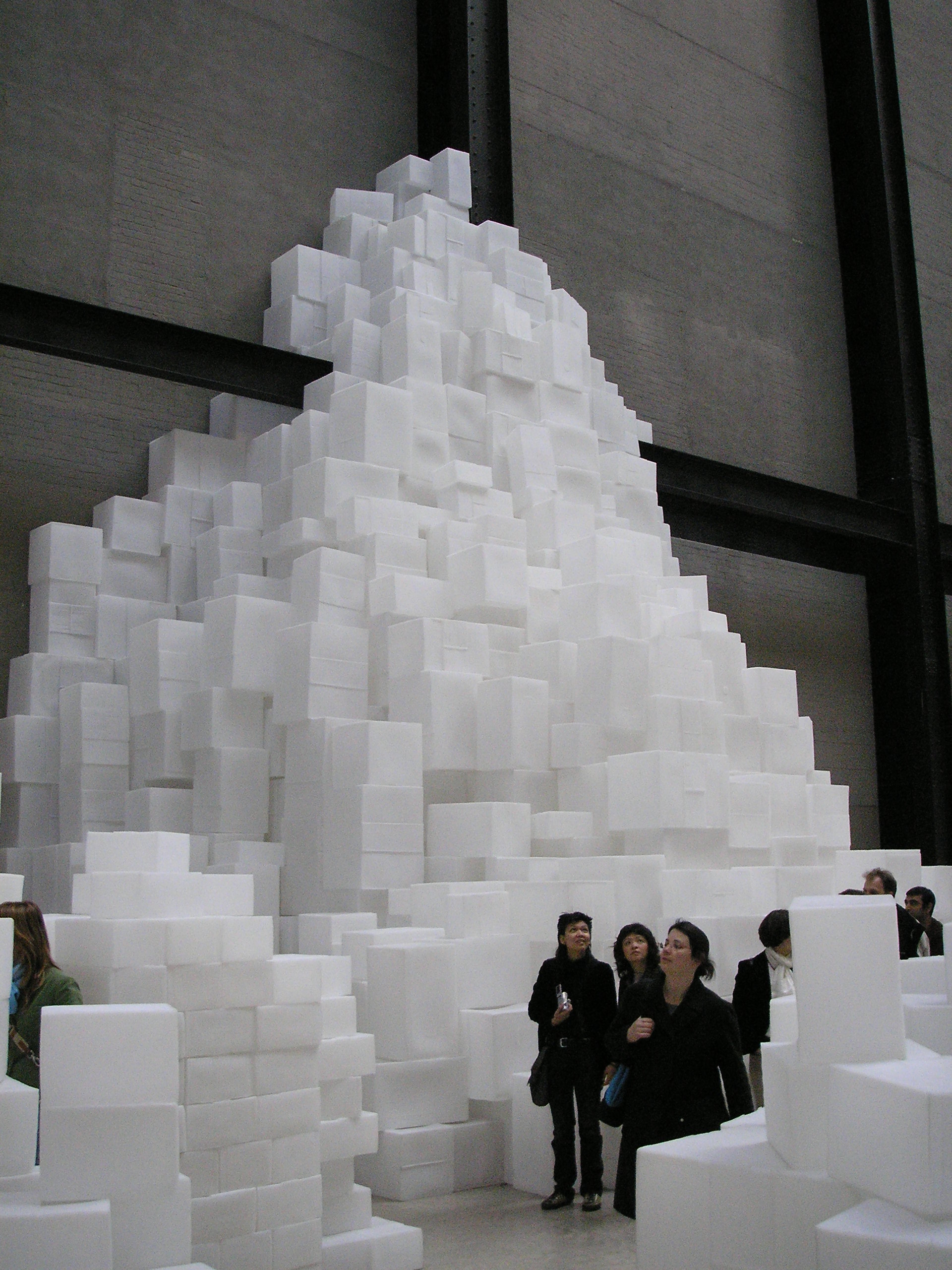 Rachel Whiteread’s 14,000 white cubes at Tate – Embankment