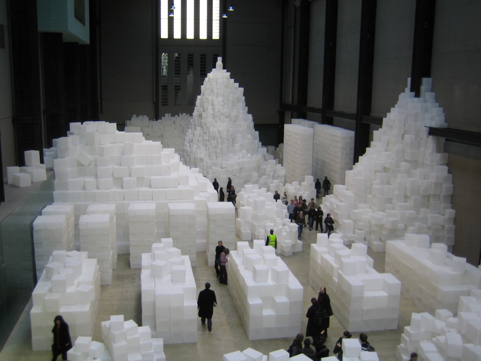 Rachel Whiteread’s 14,000 white cubes at Tate – Embankment