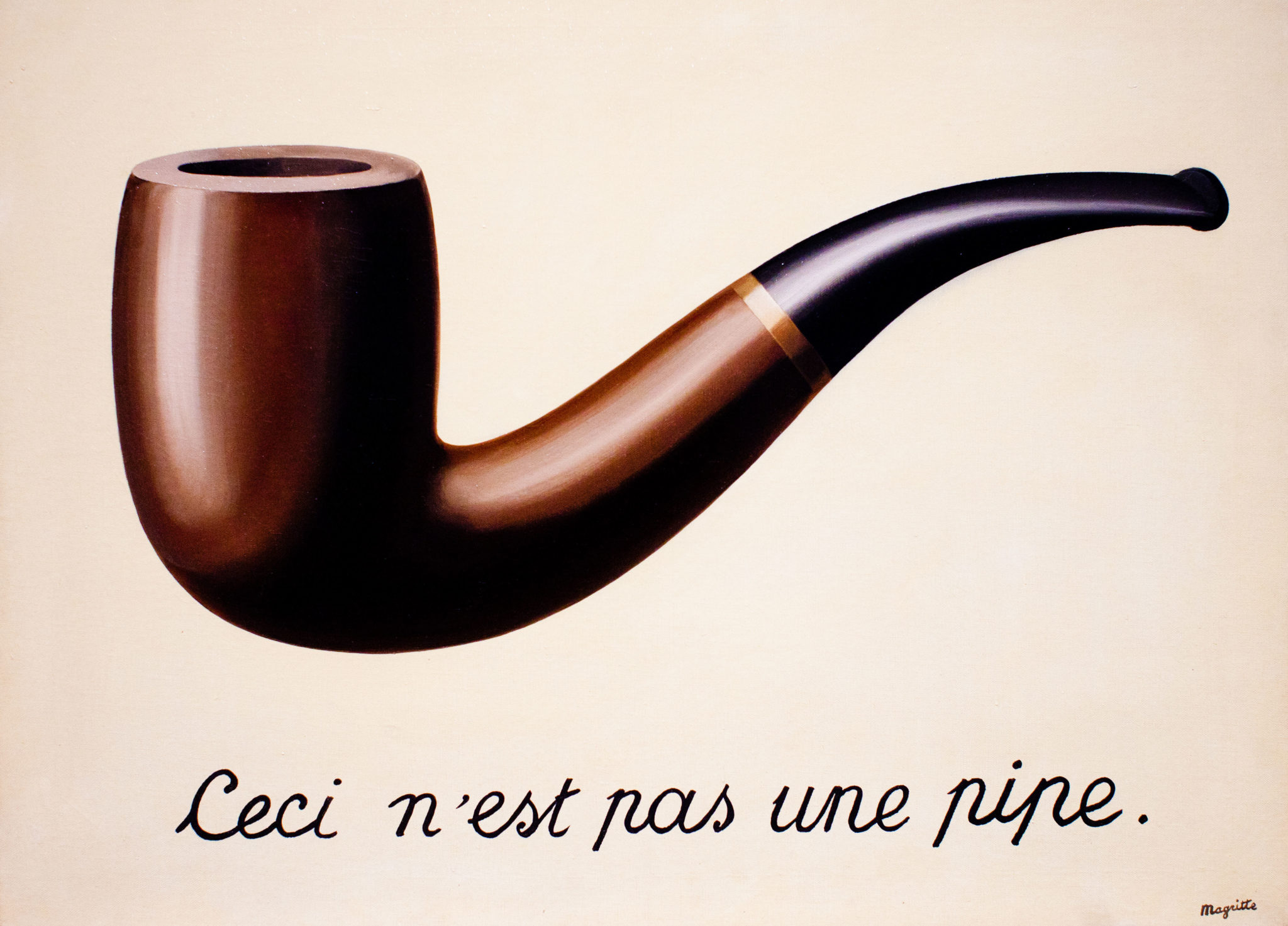 This is not a pipe - Magritte's most famous painting