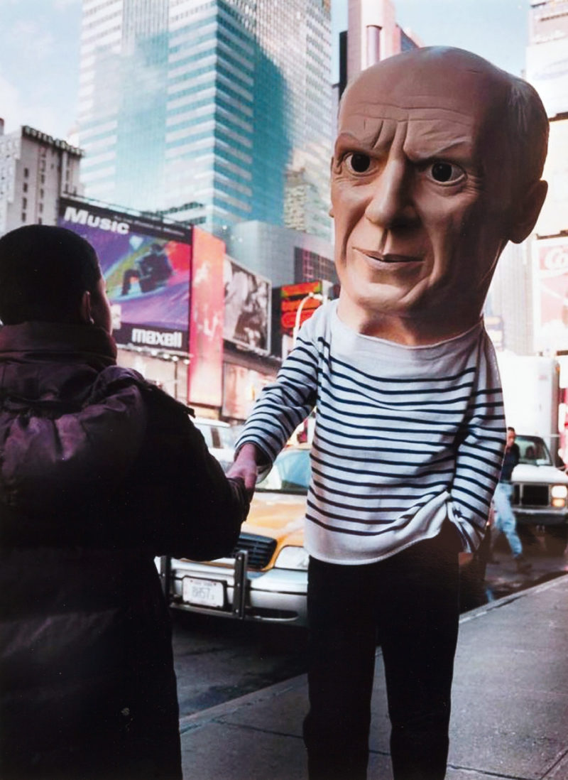 That time when Maurizio Cattelan posed as Picasso