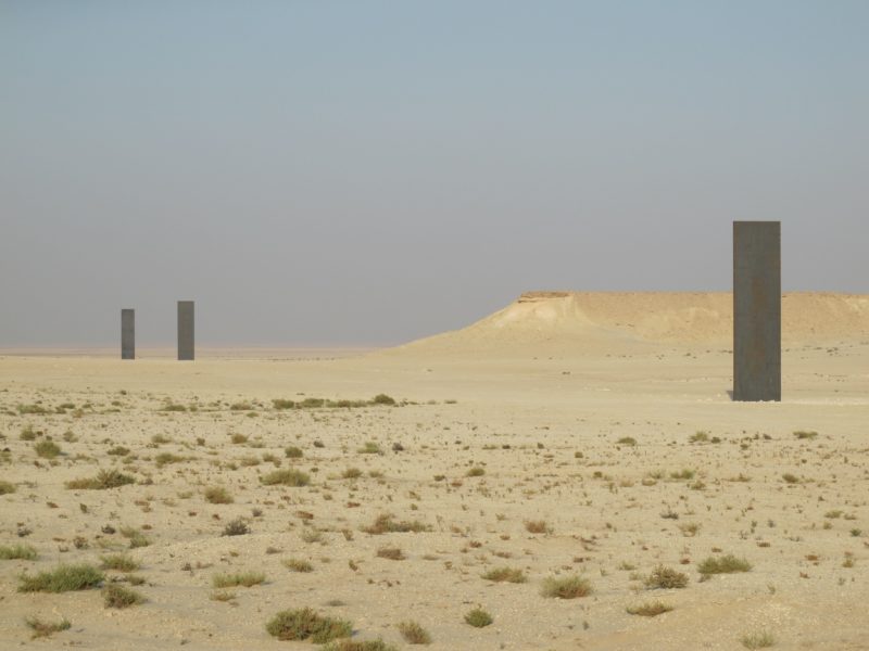 Richard Serra in Qatar – East-West/West-East