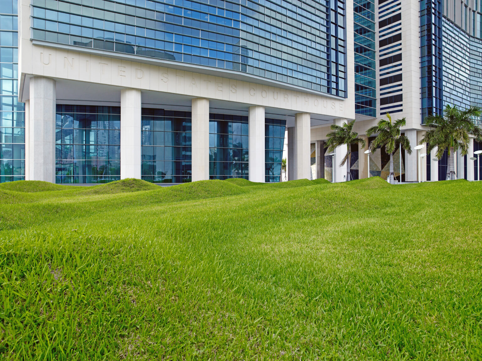 All three of Maya Lin’s Wave Fields