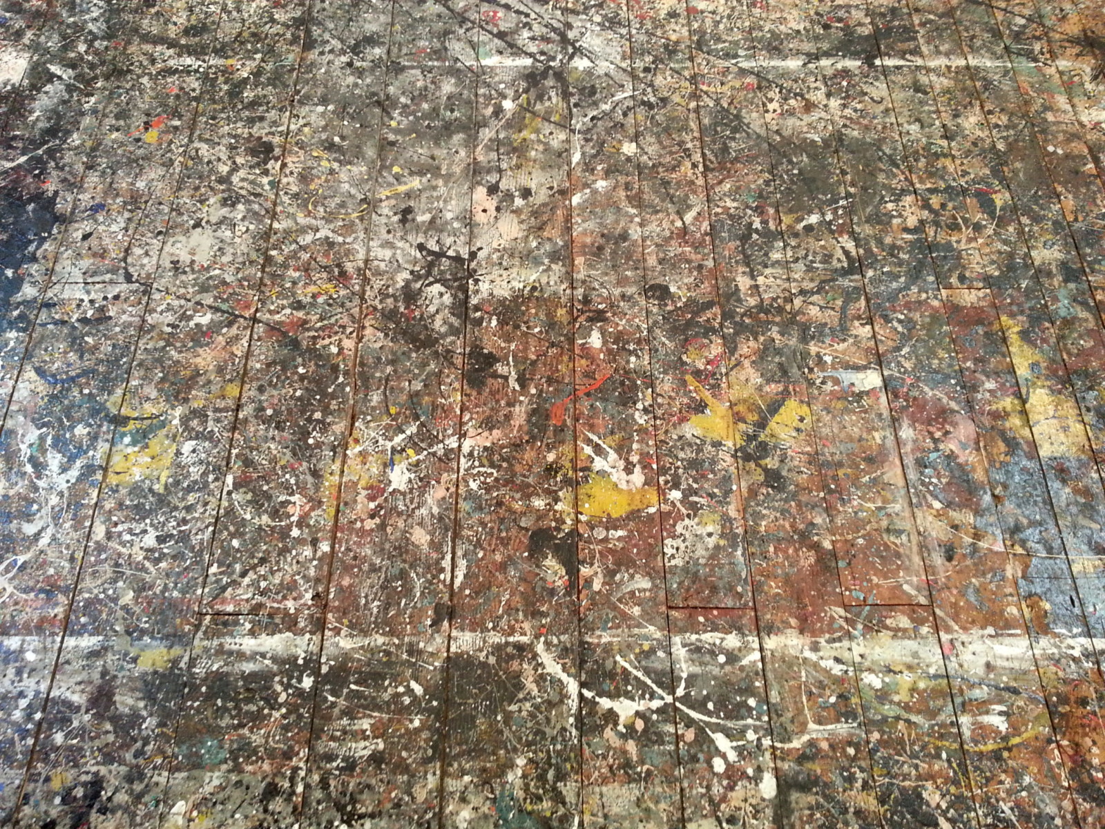 Jackson Pollock’s Autumn Rhythm (Number 30) is no accident