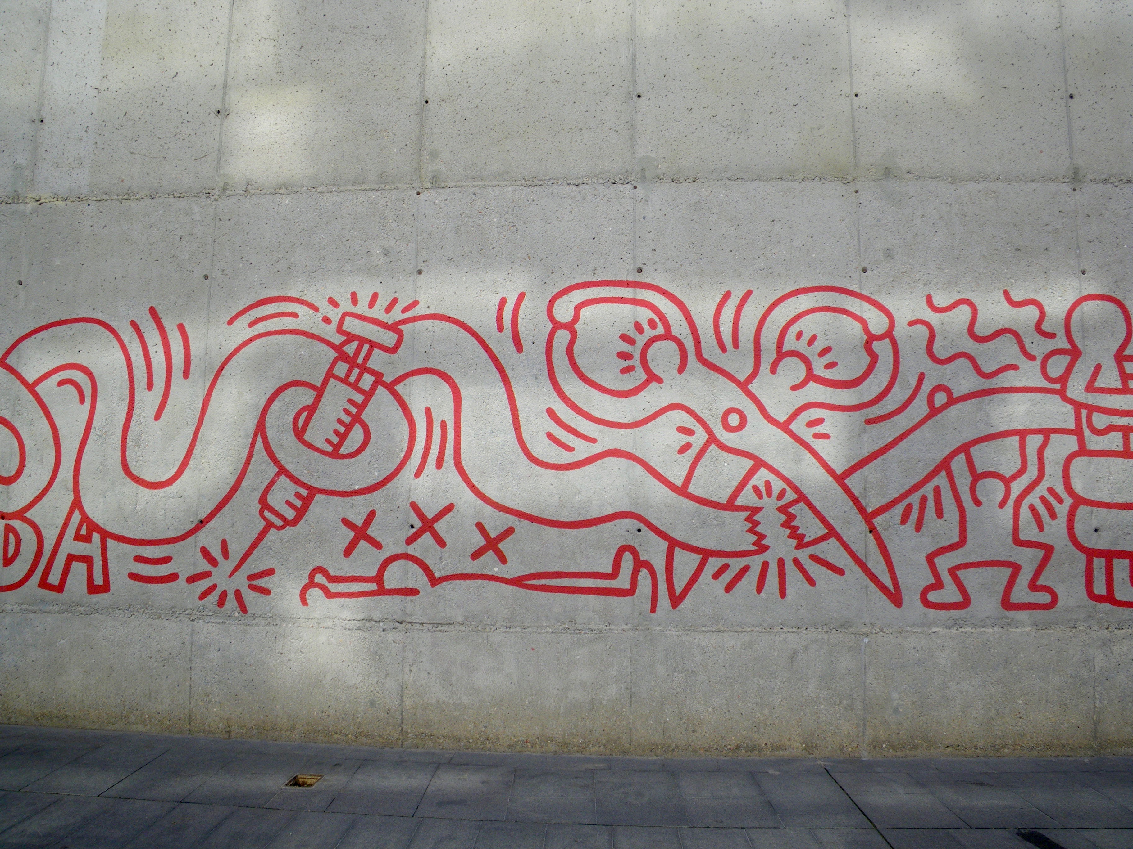 Keith Haring’s Barcelona mural: A vibrant call to action