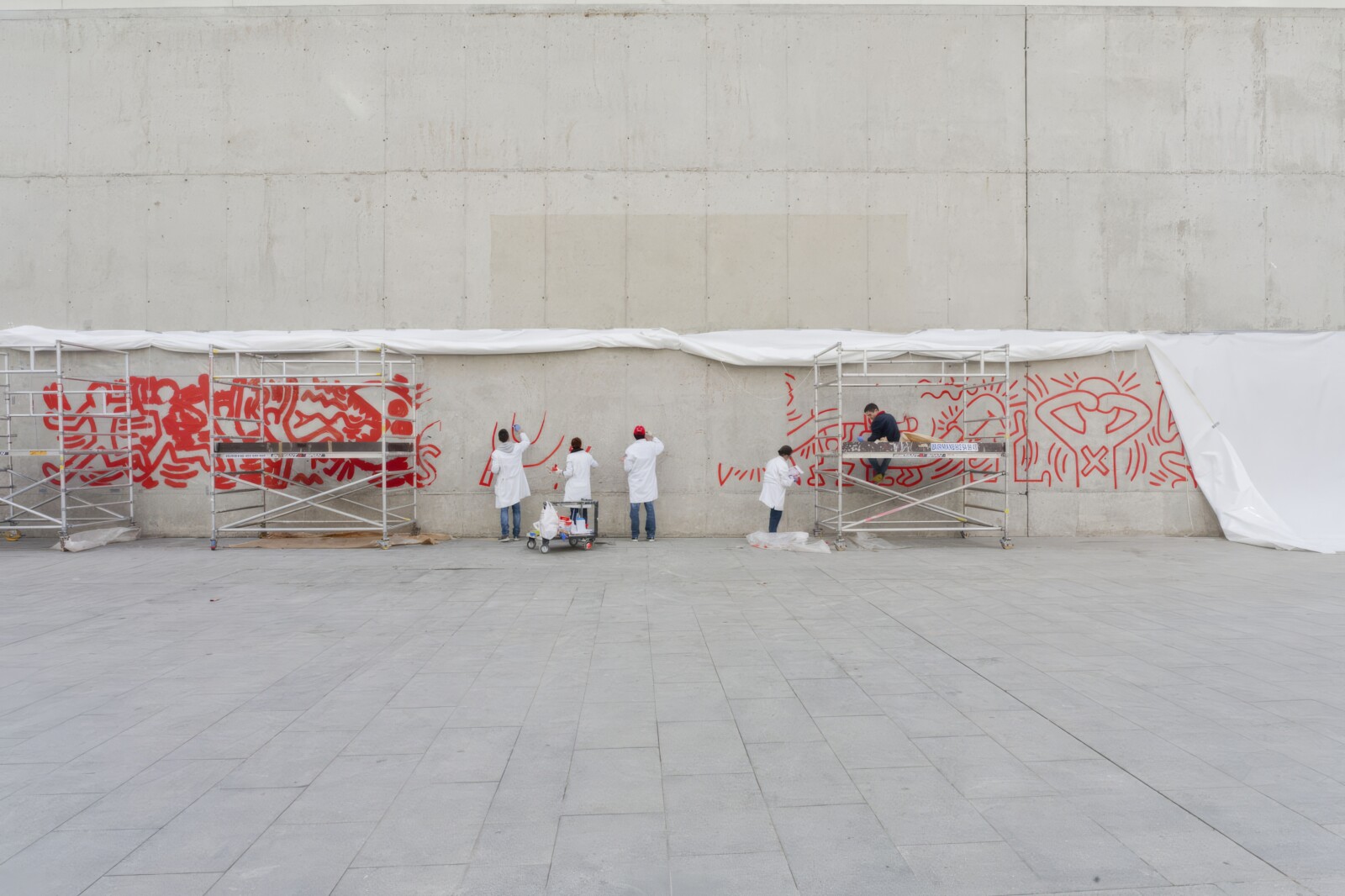 Keith Haring’s Barcelona mural: A vibrant call to action